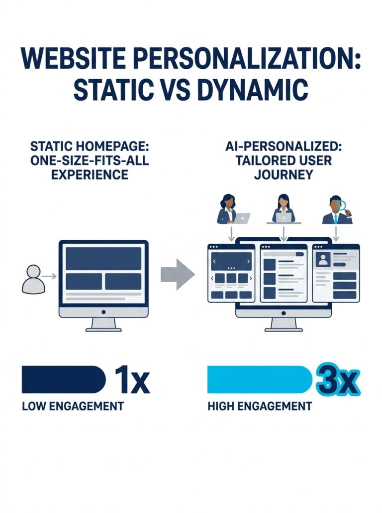 AI Web Personalization Replaces Static Design at Enterprise Scale